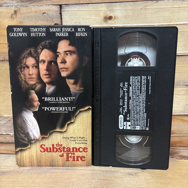 THE SUBSTANCE OF Fire VHS VCR Video Tape Used Sarah Jessica Parker £8. ...