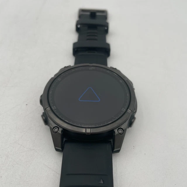 GARMIN FENIX 8 Sapphire Amoled GPS Smartwatch 47mm Carbon Gray Titanium ...
