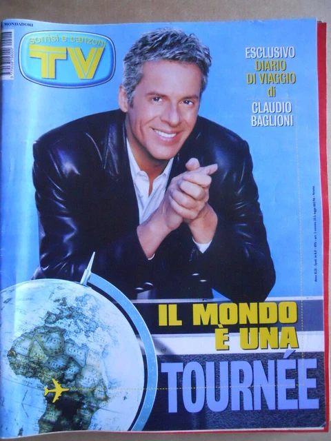 TV SORRISI E Canzoni n 16 2000 Speciale Claudio Baglioni - Valentina Chico [C97] $15.48 ...