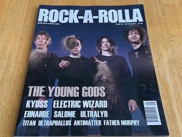 ROCK-A-ROLLA MAGAZINE ISSUE 29 Young Gods Kyuss Electric Wizard ...