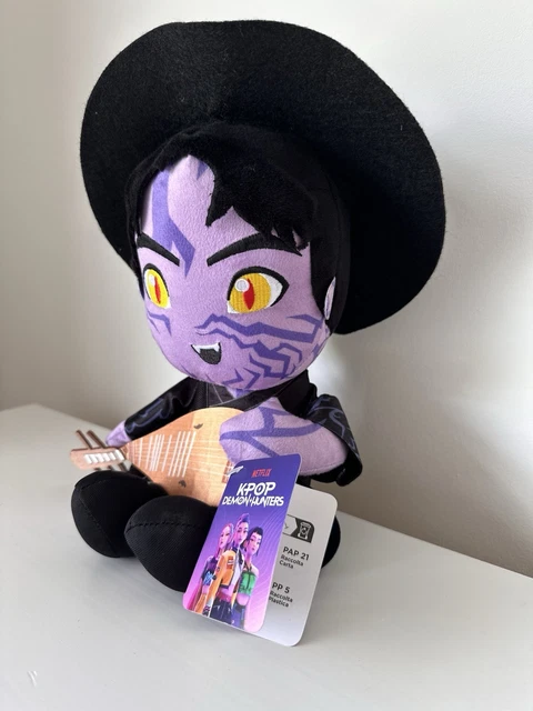 NETFLIX KPOP DEMON Hunters Jinu Plush Soft Toy Official BNWT ...