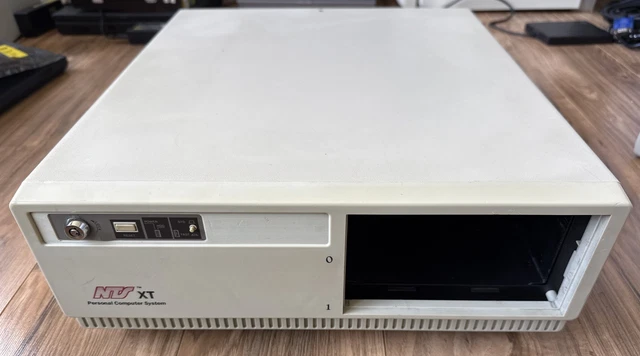 NTS XT (IBM Clone) PC Case & LOGI PC88 XT 640k Motherboard (V20 & 8087 ...