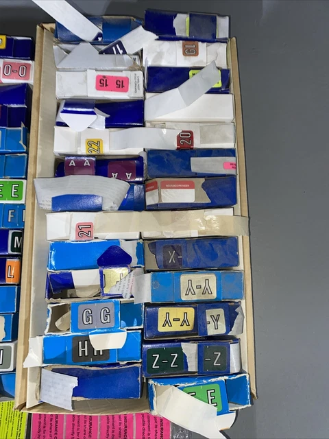 COLOR MEDICAL / Chart Labels Colwell/ Map / All Star Practice Bulk Lot ...