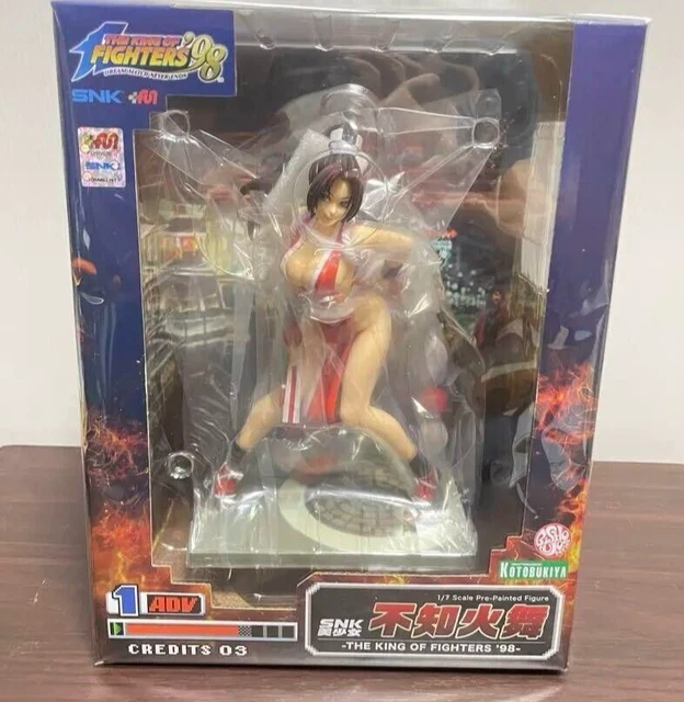 FIGURINE SNK BISHOUJO Mai Shiranui THE KING OF FIGHTERS 1998 1/7 Kotobukiya Japon EUR 144,66 ...
