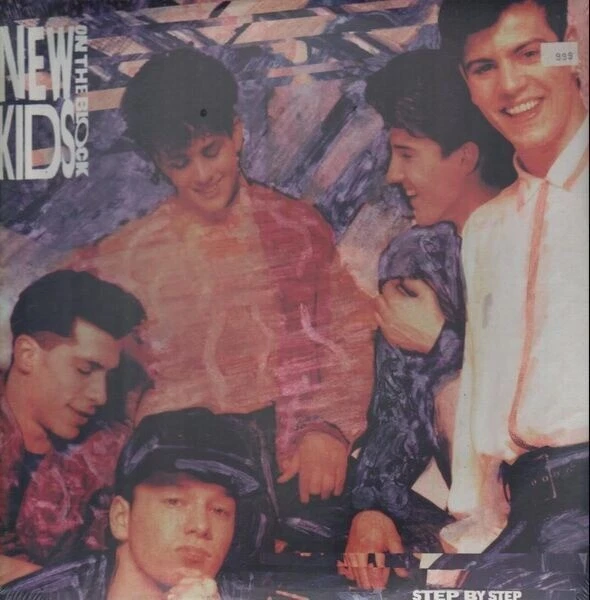 NEW KIDS ON The Block Step By Step Vinyl Single 12inch NEAR MINT ...