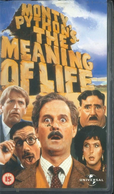 MONTY PYTHON'S THE Meaning Of Life (2002) VHS, Terry Gilliam, Graham ...