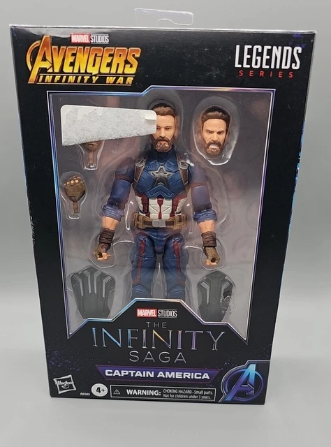 CAPTAIN AMERICA HASBRO Marvel Legends The Infinity saga Steve Rogers ...