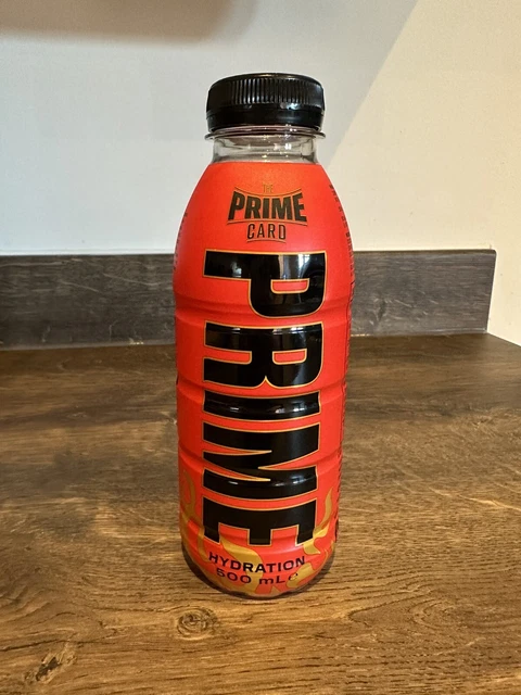 PRIME HYDRATION - Prime Card Drink - Red Label - Limited Edition Drink ...
