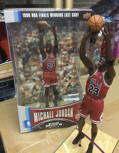 NBA MVP MICHAEL Jordan 23 1998 Finals Winning Last Shot Model Display ...