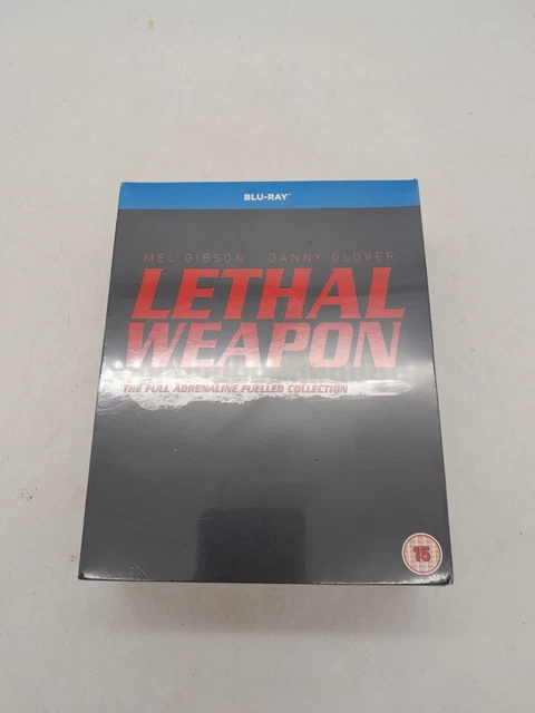 LETHAL WEAPON 1 2 3 4: Adrenaline Fuelled Collection Blu-ray Box Set ...
