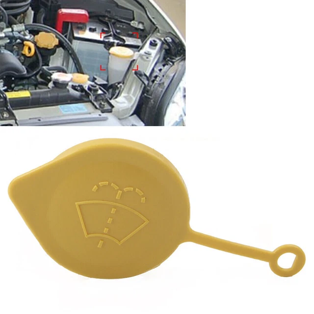 WINDSHIELD WIPER WASHER Fluid Reservoir Cover Water Tank Bottle Cap For ...