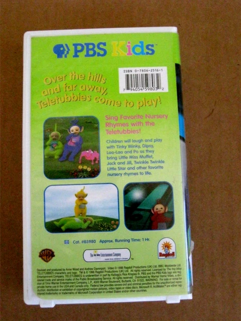 TELETUBBIES - NURSERY Rhymes (VHS Tape) PBS Kids Clam Shell Case $5.38 ...