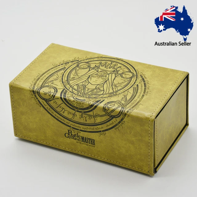 TIME WALKER DECKBOX Goddess Eris Deck Box Yellow MTG Magic Yugioh ...