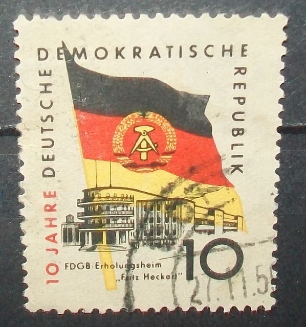N°487U STAMP GERMAN DEMOCRATIC REPUBLIC DDR 1959 CANCELED aus $0.15 ...