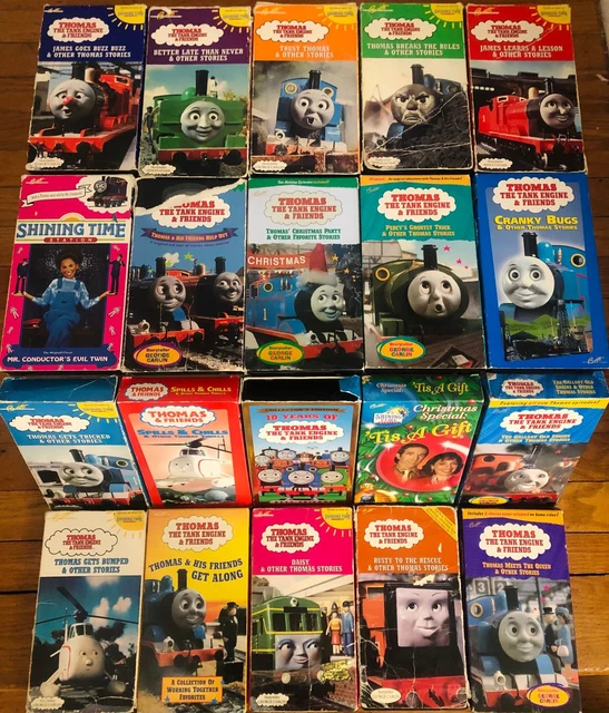 THOMAS THE TANK Engine HUGE 28 VHS Tapes LOT £37.99 - PicClick UK