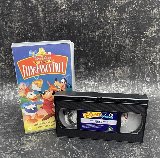 FUN AND FANCY Free Disney VHS 1997 £7.58 - PicClick UK