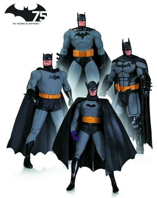 DC COMICS BATMAN: 4-Pack Metal Boîte Set 1 Action Figures 75th ...
