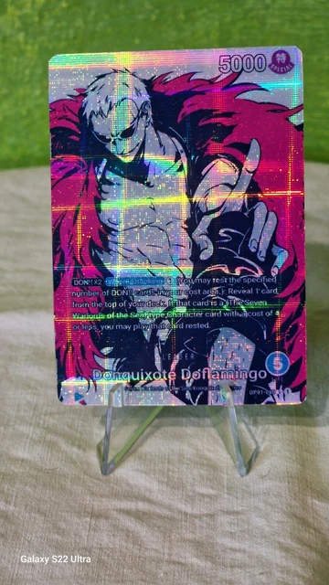 ONE PIECE TCG Donquixote Doflamingo Custom Parallel Leader OP 01 EUR 20 ...