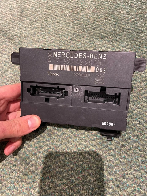 MERCEDES BENZ SLK R171 A1718204926 Folding Roof Canopy Control Unit ECU ...