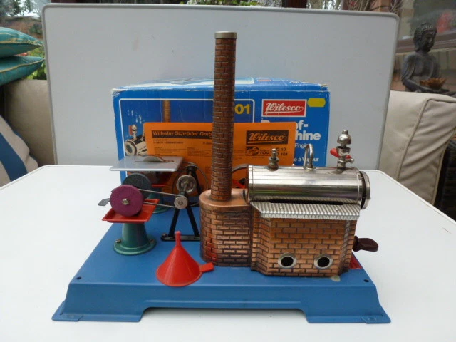 WILESCO D101 STEAM Engine And Workshop Boxed £65.00 - PicClick UK
