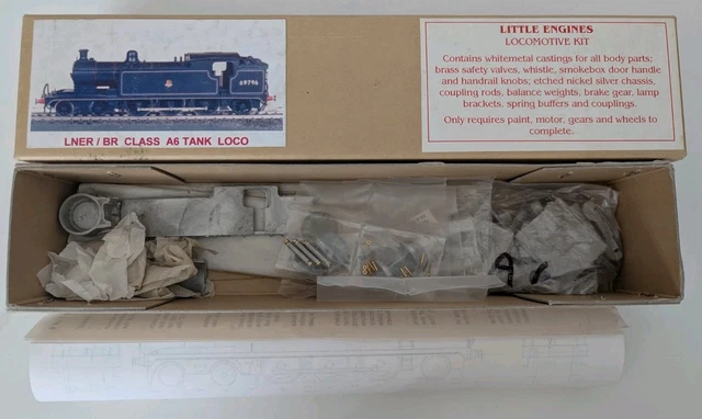 LITTLE ENGINES LNER/BR CLASS A6 TANK LOCOMOTIVE KIT - UNASSEMBLED NEW £ ...