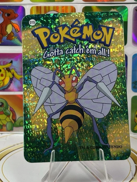 POKEMON ANIME COLLECTION Rare Vintage Art Vending Machine Holo Prism ...