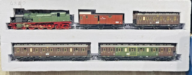 FLEISCHMANN 4890 ENSEMBLE De Train De Passagers KPEV Prussien Échelle ...