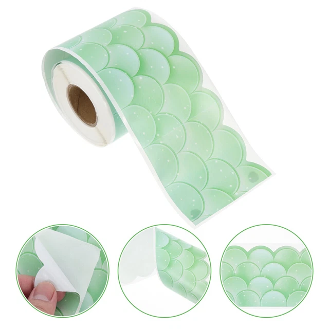 CERCLE STICKERS ROULEAU D'autocollant De Bordure Tableau Noir EUR 18,99 ...