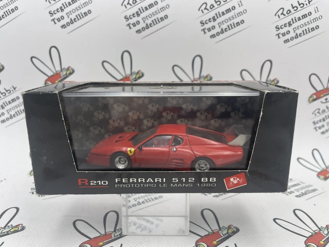 & FERRARI 512 BB Prototype le Mans 1980 " R210 Brumm 1/43 EUR 20,65 - PicClick FR