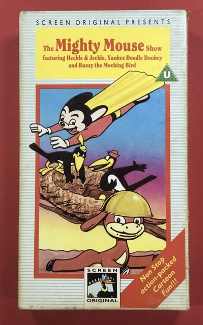 THE MIGHTY MOUSE Show, VHS Video, Cert U £3.00 - PicClick UK