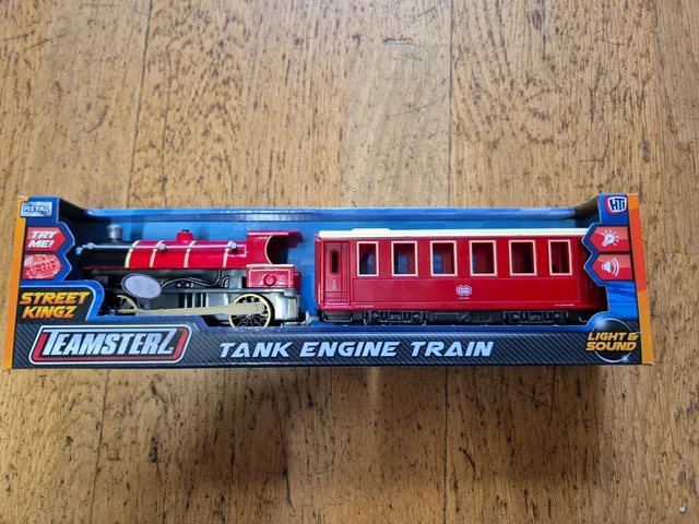 TEAMSTERZ TANK ENGINE Train toy LNER RED steam train trains railway ...