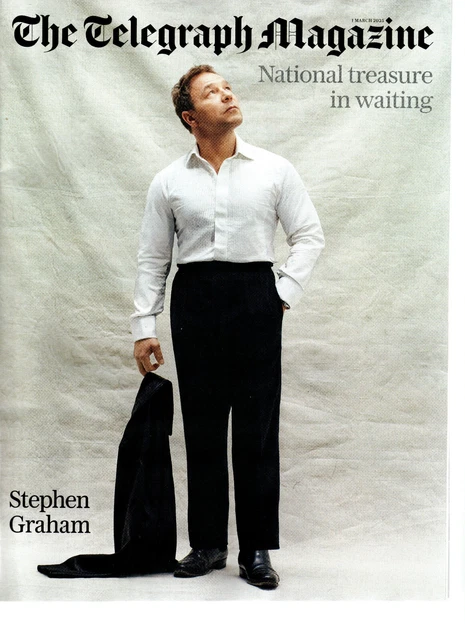 TELEGRAPH MAGAZINE MARCH 1 2025 Stephen Graham Kit Hesketh - Harvey £6. ...