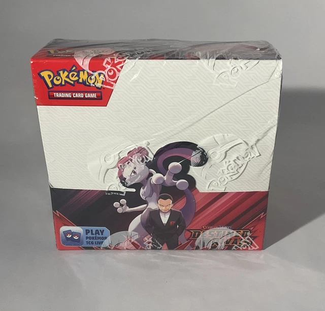 POKÉMON SCARLET & Violet Destined Rivals Booster Box NEW/FACTORY SEALED ...