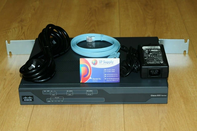 CISCO C887-K9 V01 Annex A router w/ VDSL2/ADSL2+ over POTS 802.11n ...