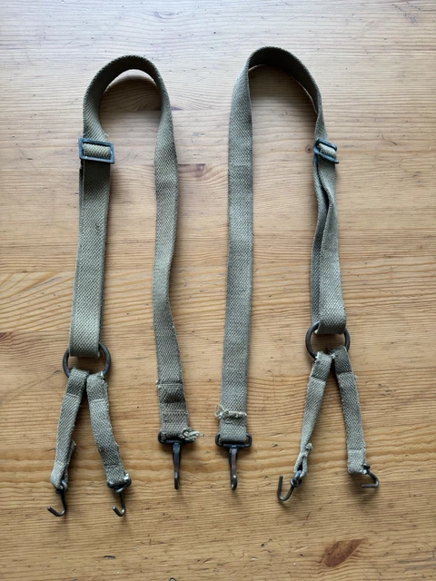ORIGINAL WW2 USMC M1941 Webbing Suspenders £21.52 - PicClick UK