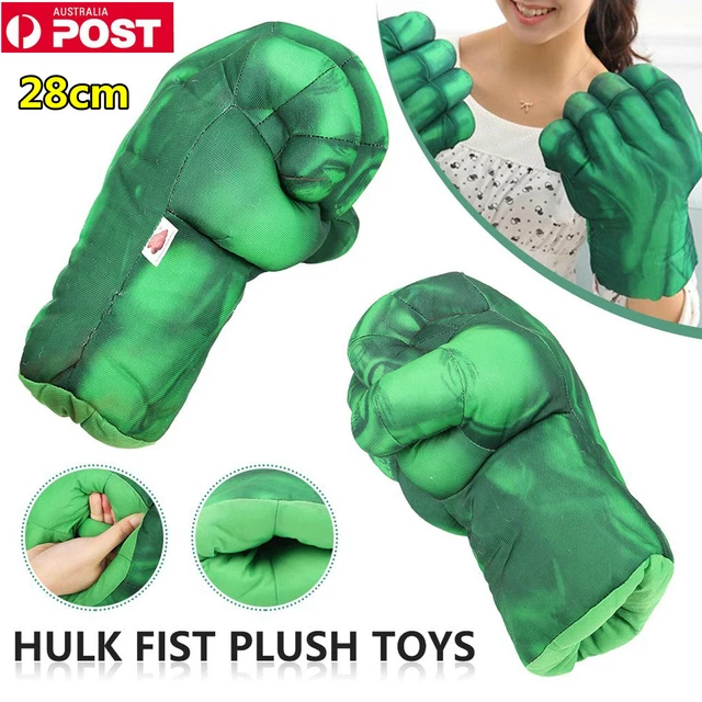 THE INCREDIBLE COSPLAY Hulk Gloves Smash Hands Boxing Fist Punching ...
