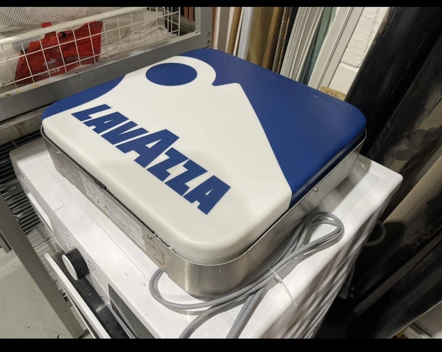 LAVAZZA WALL SIGNAGE - Rare - coffee wall lighting sign wall light £90. ...