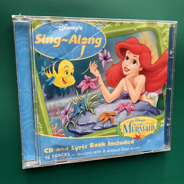 DISNEY SING~ALONG THE LITTLE MERMAID Karaoke Animated Soundtrack CD ...