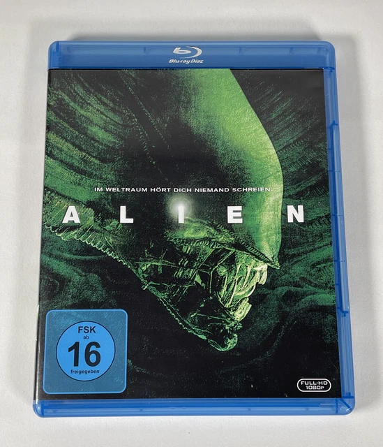 ALIEN BLU-RAY 20TH Century Fox GERMAN Case Film Full HD Movie Sci-Fi ...