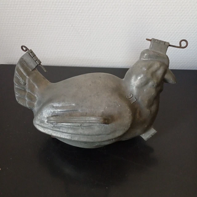 RARE ANCIEN MOULE A GLACE Ou CHOCOLAT COQ LETANG 19 EME SIECLE EUR 100 ...