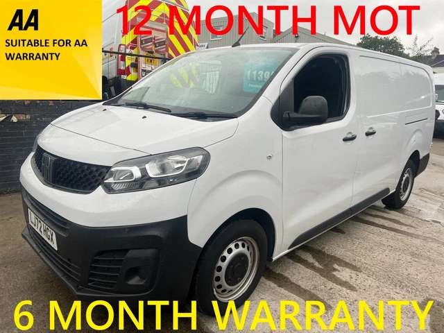 2022 FIAT SCUDO 1.5 MultiJet 100 SX Van PANEL VAN Diesel Manual £13,194 ...