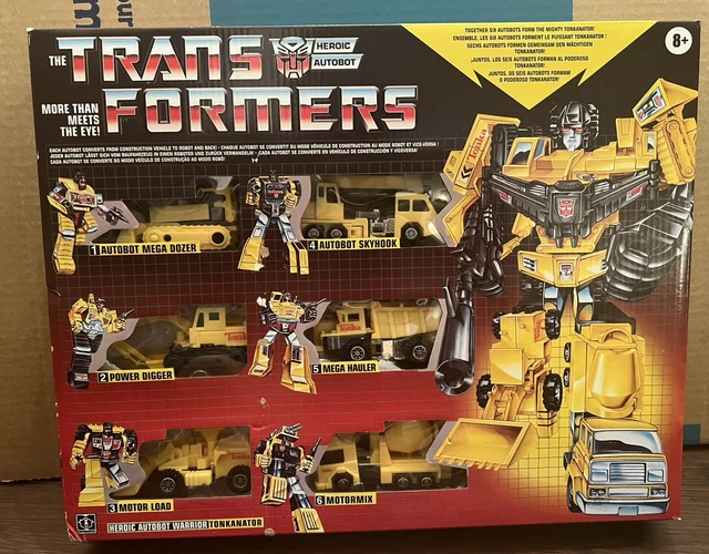 TRANSFORMERS X TONKA Heroic Autobot Warrior Tonkanator Target exclusive ...