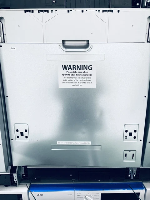 KENWOOD KID60S23 FULL-SIZE Fully Integrated Dishwasher/ AUTO DRY ...