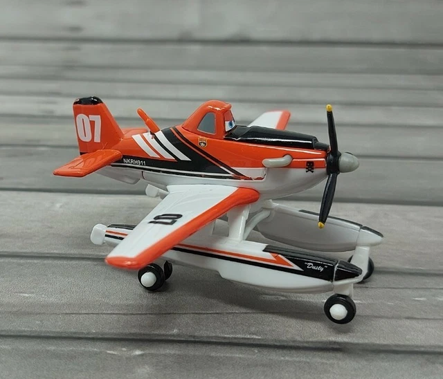 DISNEY PIXAR PLANES Fire & Rescue Pontoon Dusty Crophopper Diecast ...