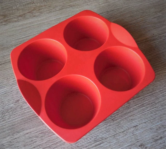 TUPPERWARE - Moule en silicone 4 Maxi Muffins EUR 18,00 - PicClick FR
