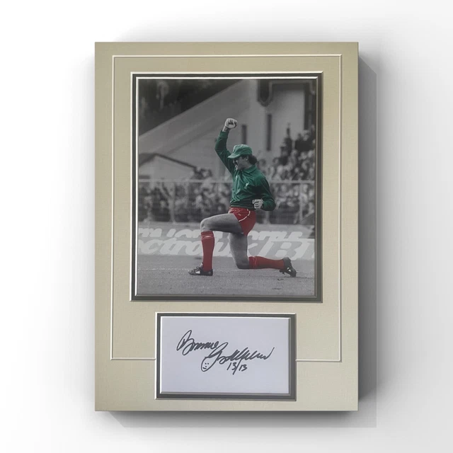 BRUCE GROBBELAAR - Liverpool Legendary Goalkeeper Signed Display £25.00 ...
