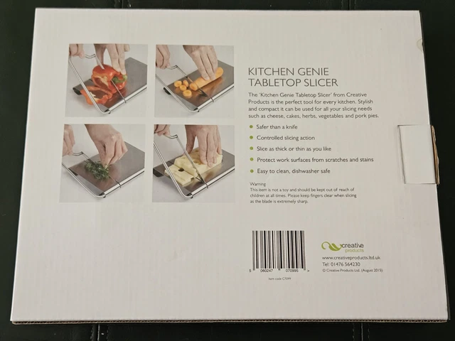KITCHEN GENIE TABLETOP Slicer £11.86 - PicClick UK