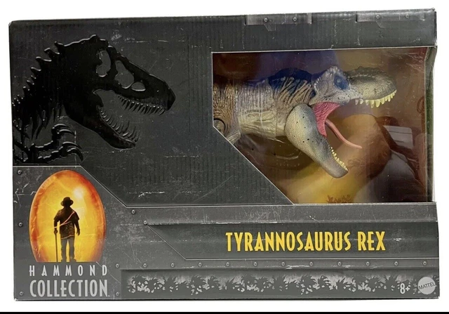 JURASSIC WORLD HAMMOND Collection Tyrannosaur T Rex Dinosaur RARE UK ...