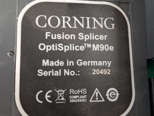 CORNING M90E OPTISPLICE Fibre Core Alignment Fusion Splicer *Untested ...