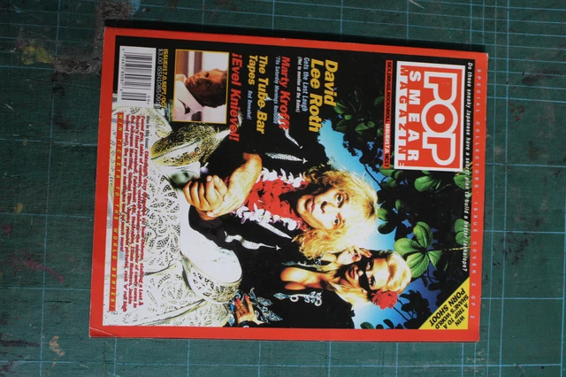 POP SMEAR 17 1998 David Lee Roth Evel Knievel Tube Bar Tapes Marty ...